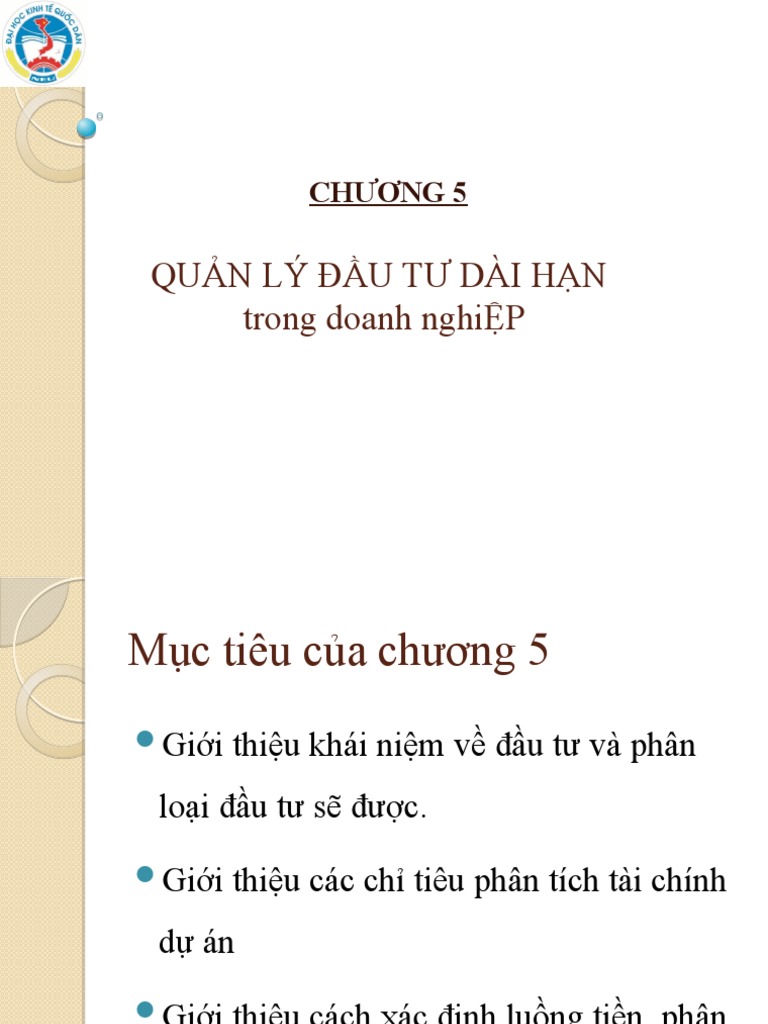 CH - NG 5 - Qu - N L - U T - Dài H - N Trong Doanh Nghi - P | PDF