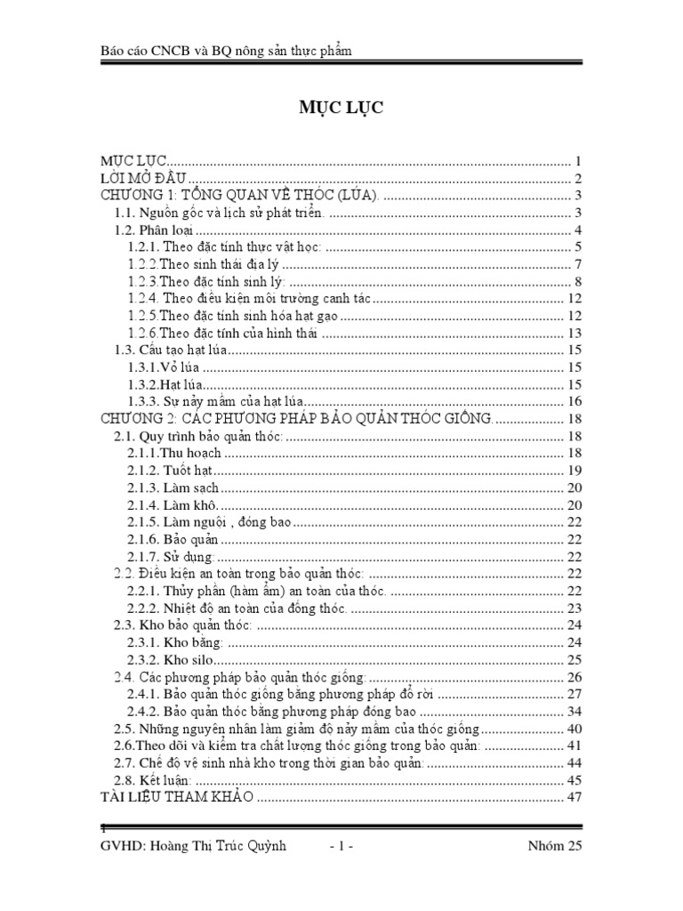 Bảo quản thóc giống- trantuananhlikemysite | PDF