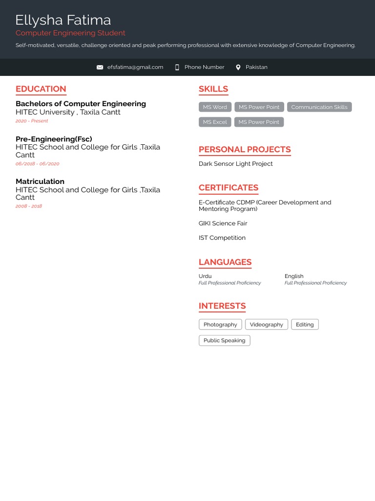 Resume 11 | PDF
