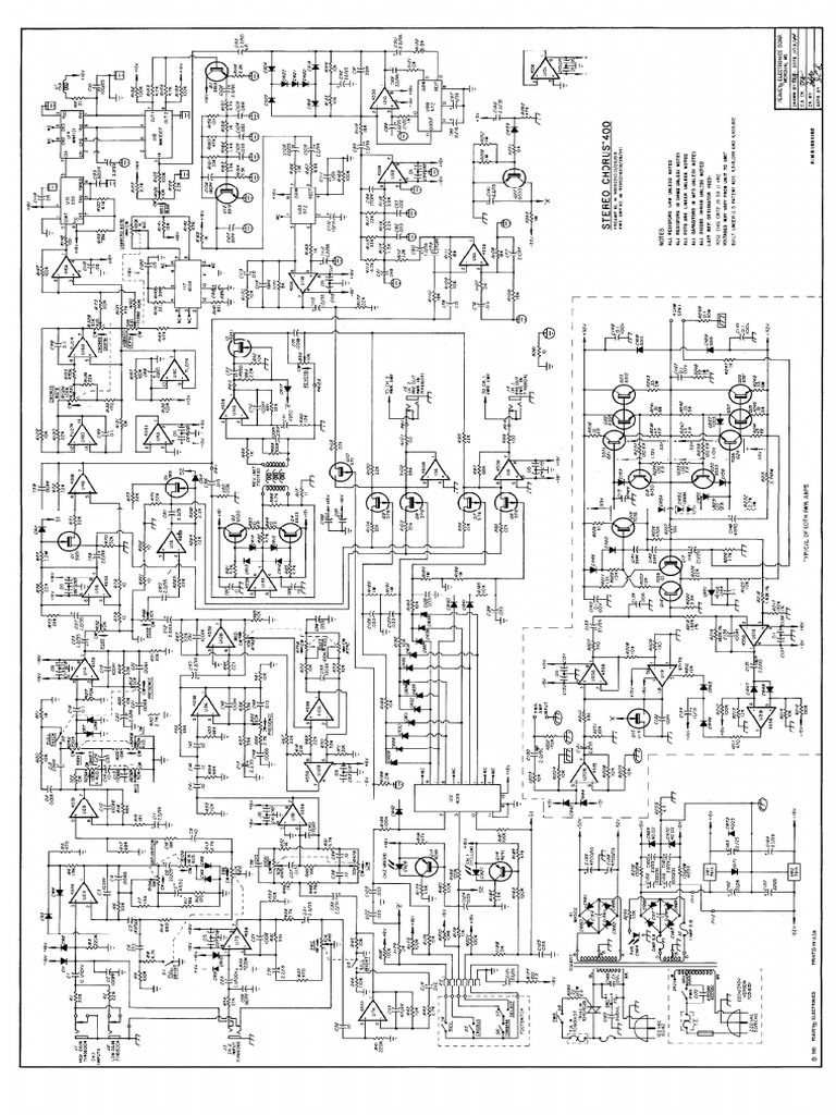 Peavey Stereo Chorus 400 | PDF