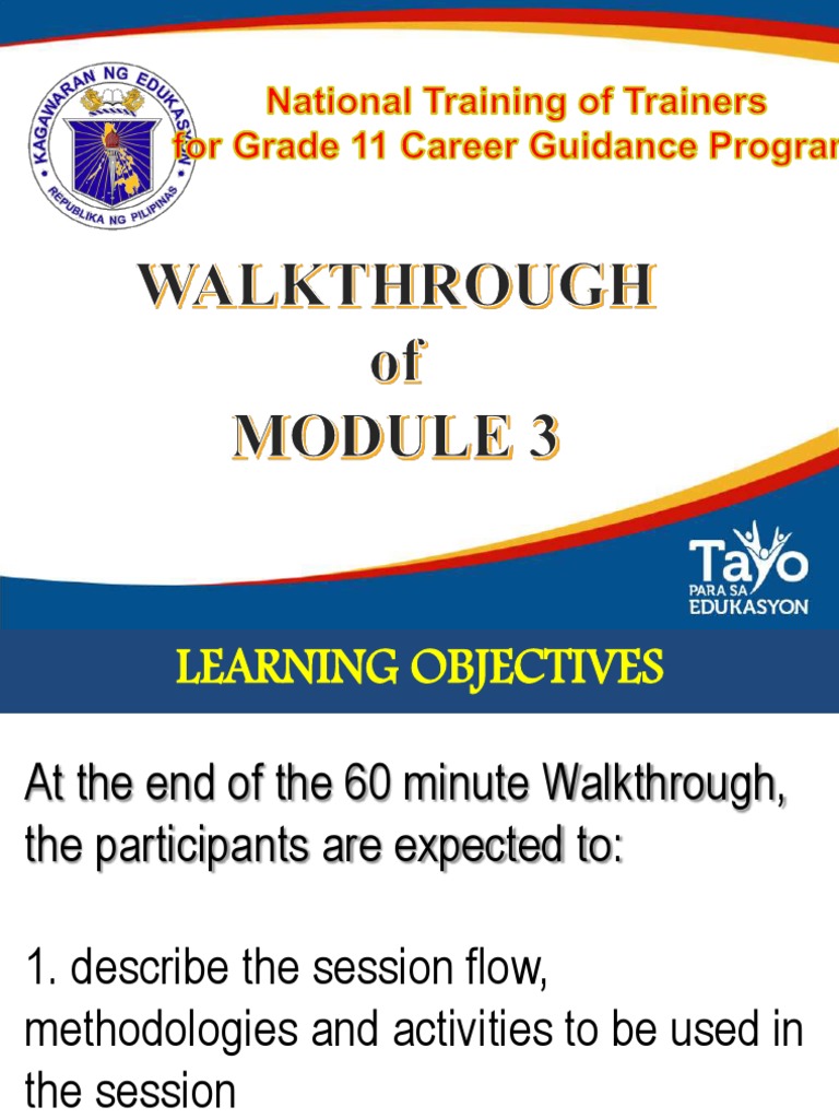 Module 3 190726071341 | PDF | Employment | Curriculum