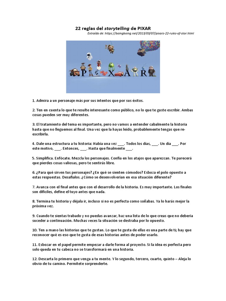 20 Tips para Contar Historais | PDF | Artes del Lenguaje y Comunicación ...