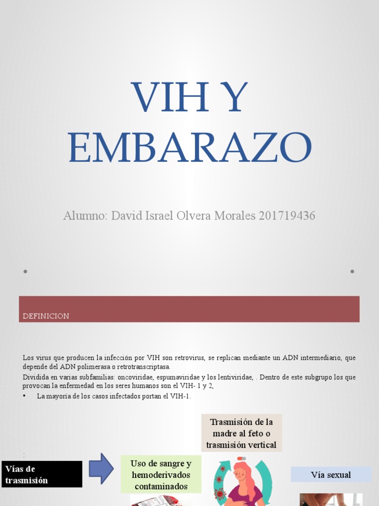 Vih y Embarazo | PDF | VIH | Manejo del VIH / SIDA
