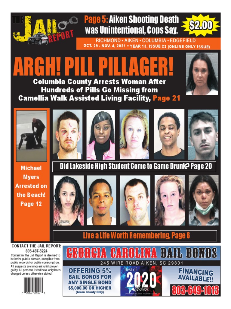 The Jail Report - Issue 1323 (Online Only) | PDF | Driving Under The ...