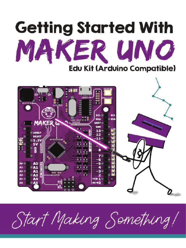 Maker Uno Edu Kit Module | PDF | Arduino | Manufactured Goods
