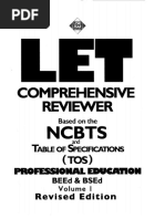 EXAM COVERAGE: Licensure Exam For Teachers (LET) : GENERAL EDUCATION ...