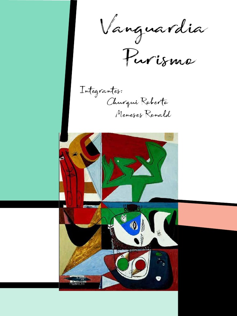 El Movimiento Purista en Arte y Arquitectura | PDF | Cubismo | Color