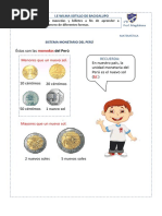 Problemas de dinero para primer grado | PDF | Moneda