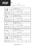 Japanese Particles Cheat Sheet PDF | PDF | Onomastics | Languages