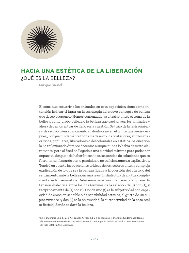 Estética Dussel Art. | Descargar gratis PDF | Belleza | Estética