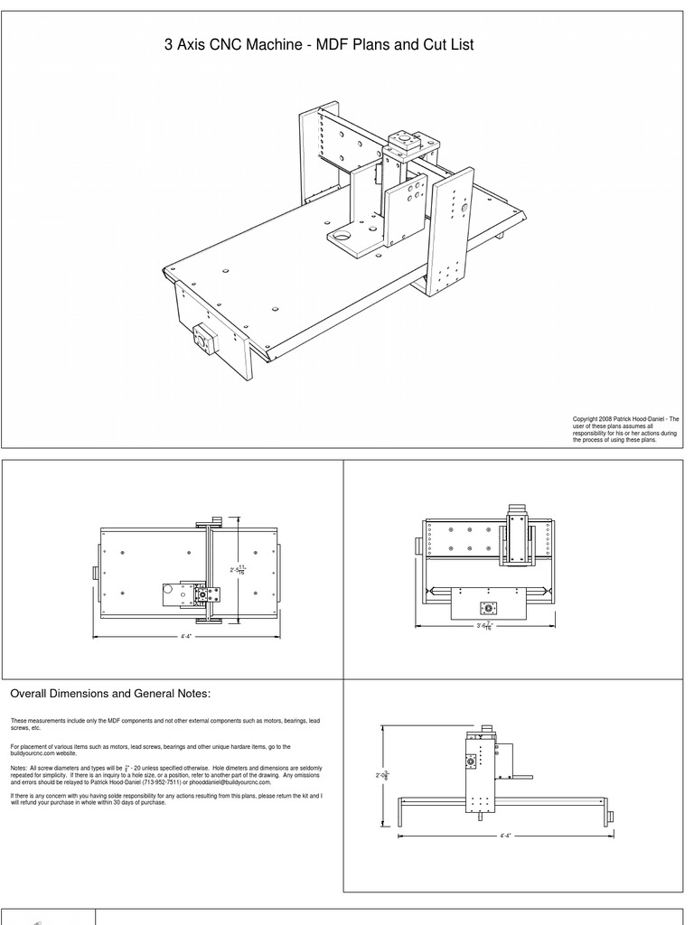 CNC Kit 1-1 | Screw | Cartesian Coordinate System