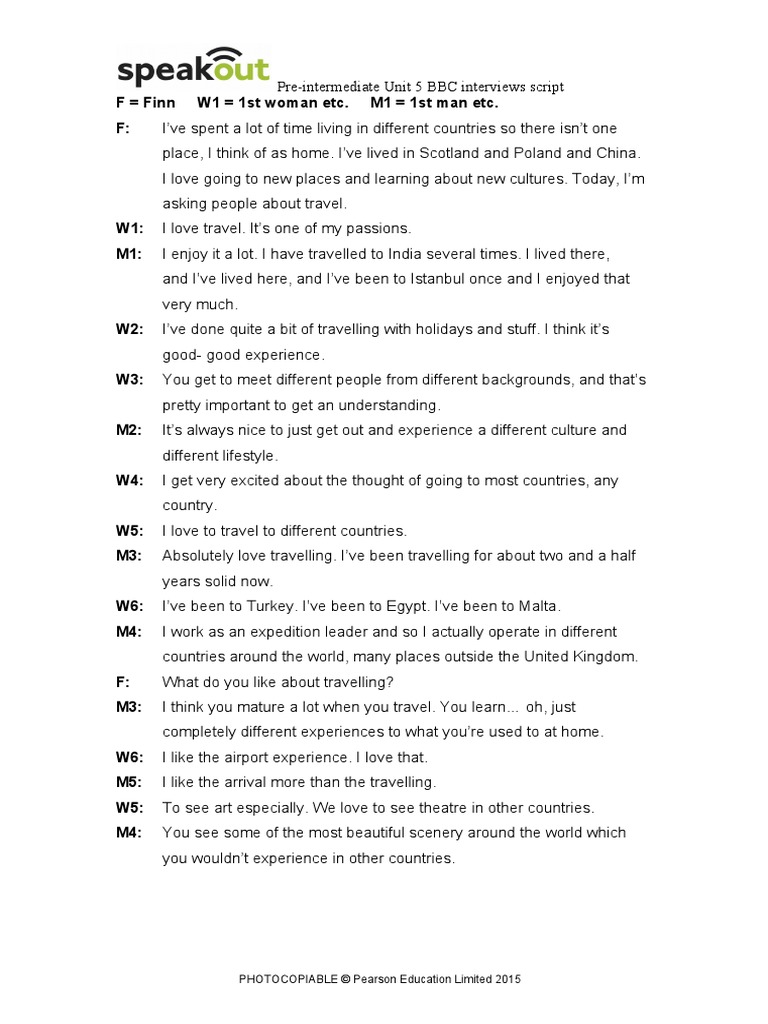 BBC Interview Script | PDF