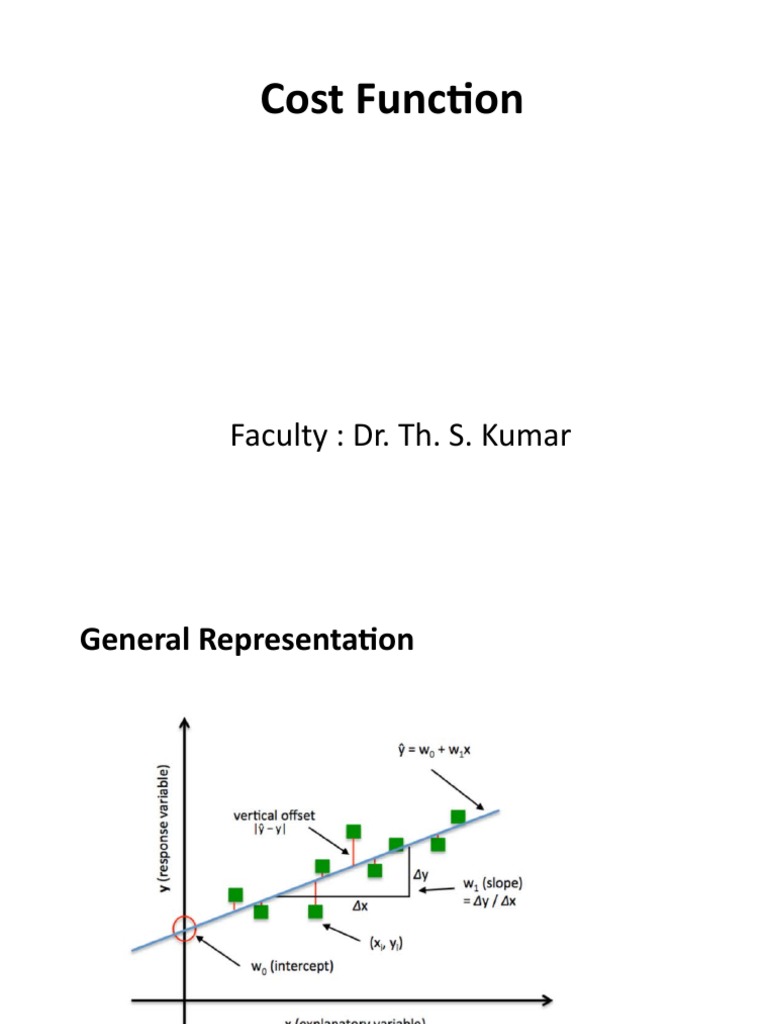 Cost Function - Linear Regression | PDF | Errors And Residuals | Statistics Cost Function - Linear Regression | PDF | Errors And Residuals | Statistics