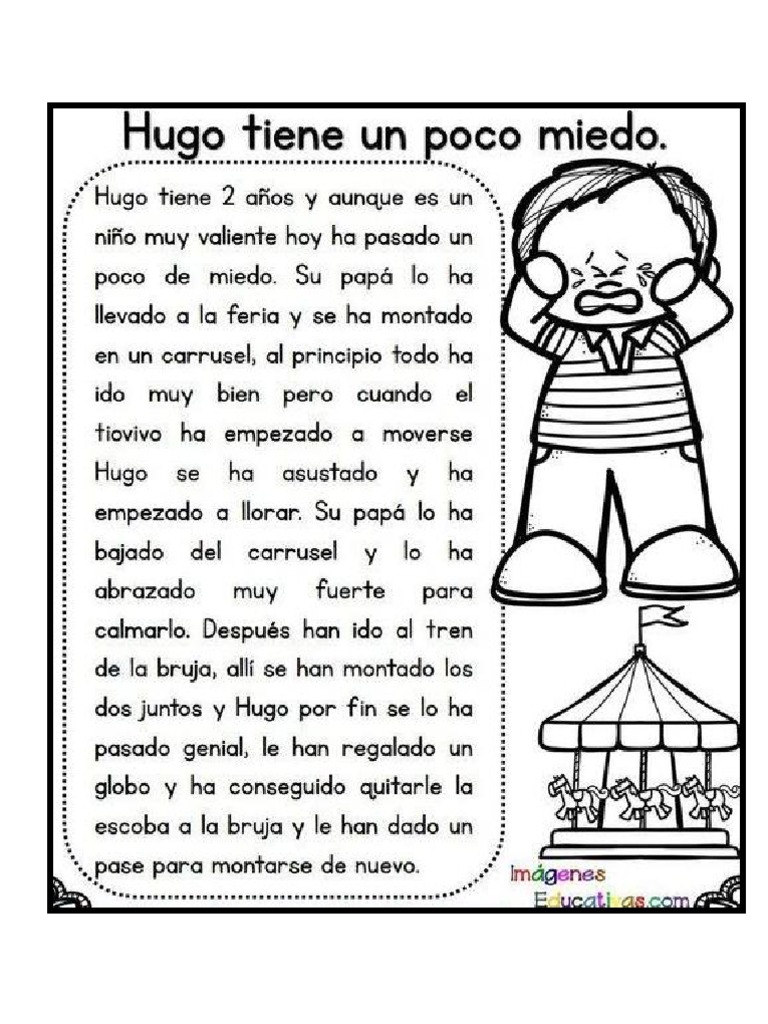 Hugo Tiene Un Poco De Miedo Pdf