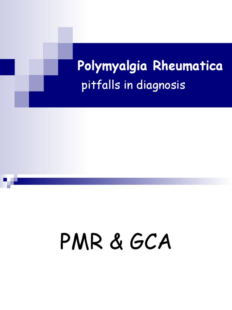 Polymyalgia Rheumatica: Pitfalls in Diagnosis | PDF | Immunology ...