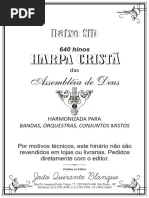 Downloads Todos Os 640 Hinos Da Harpa Crista | PDF