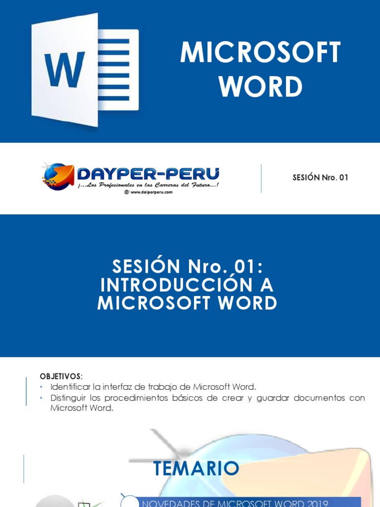 S1 - Resumen - Introducción A Microsoft Word | Descargar gratis PDF | Microsoft Word | Microsoft