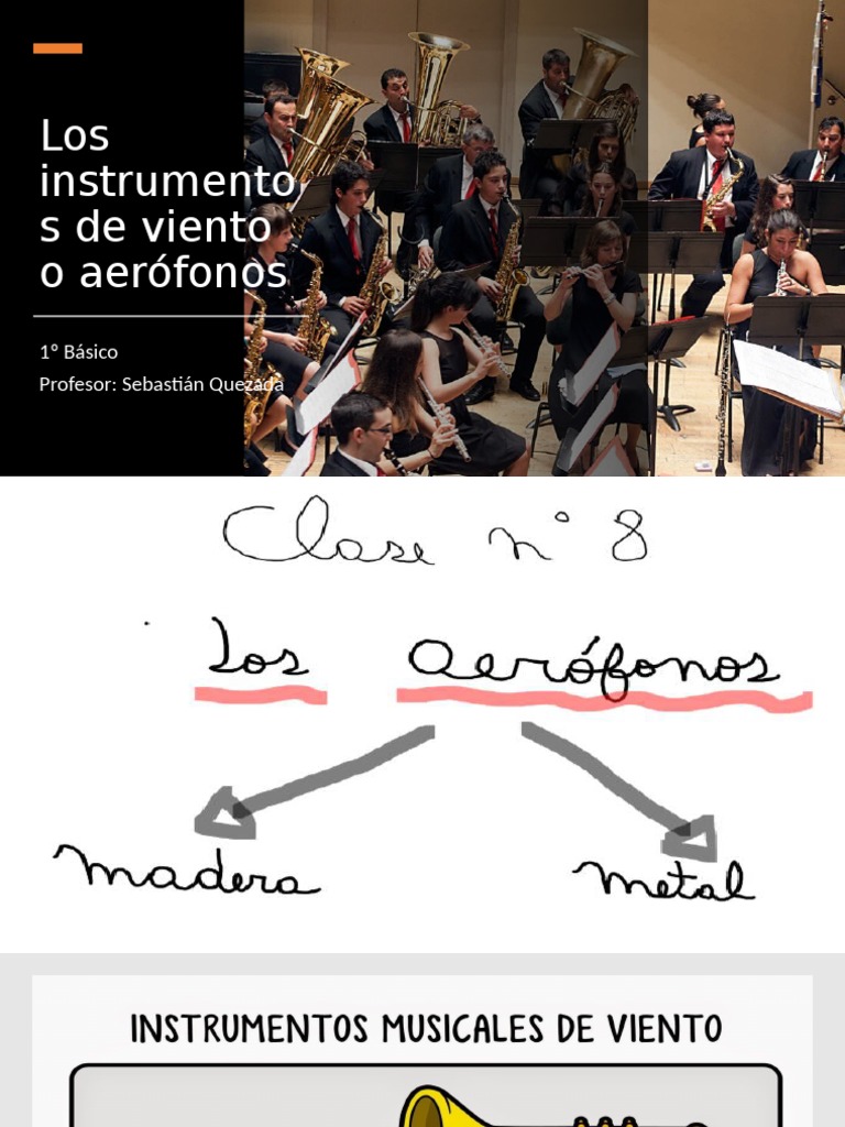 Instrumentos de viento: clasificación y características básicas | PDF
