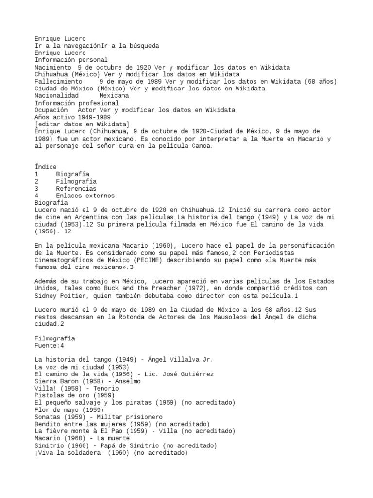 Enrique Lucero | PDF