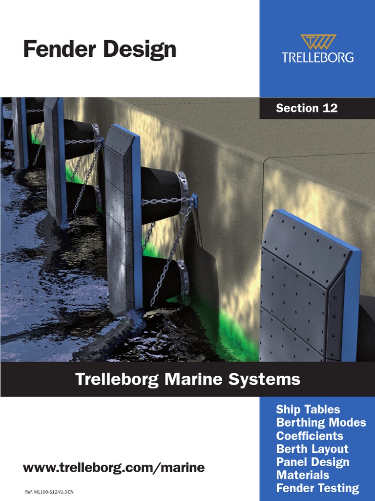 Fender Design Trelleborg Marine Systems - CH12 | PDF | Ships | Tide