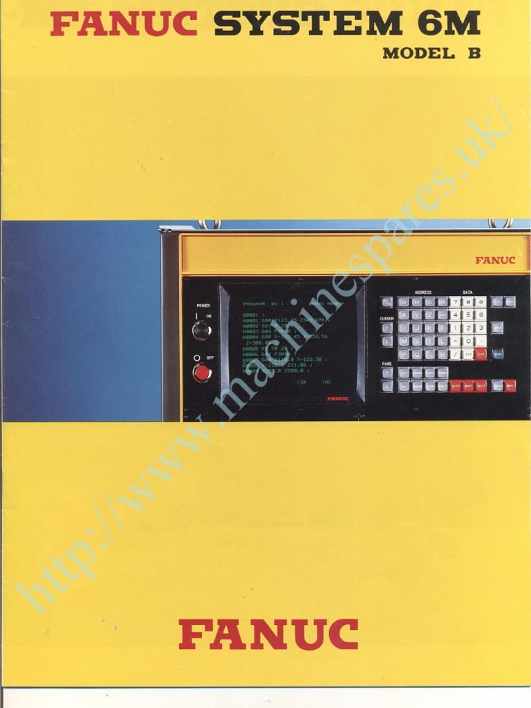 Fanuc System 6m Datasheet | PDF