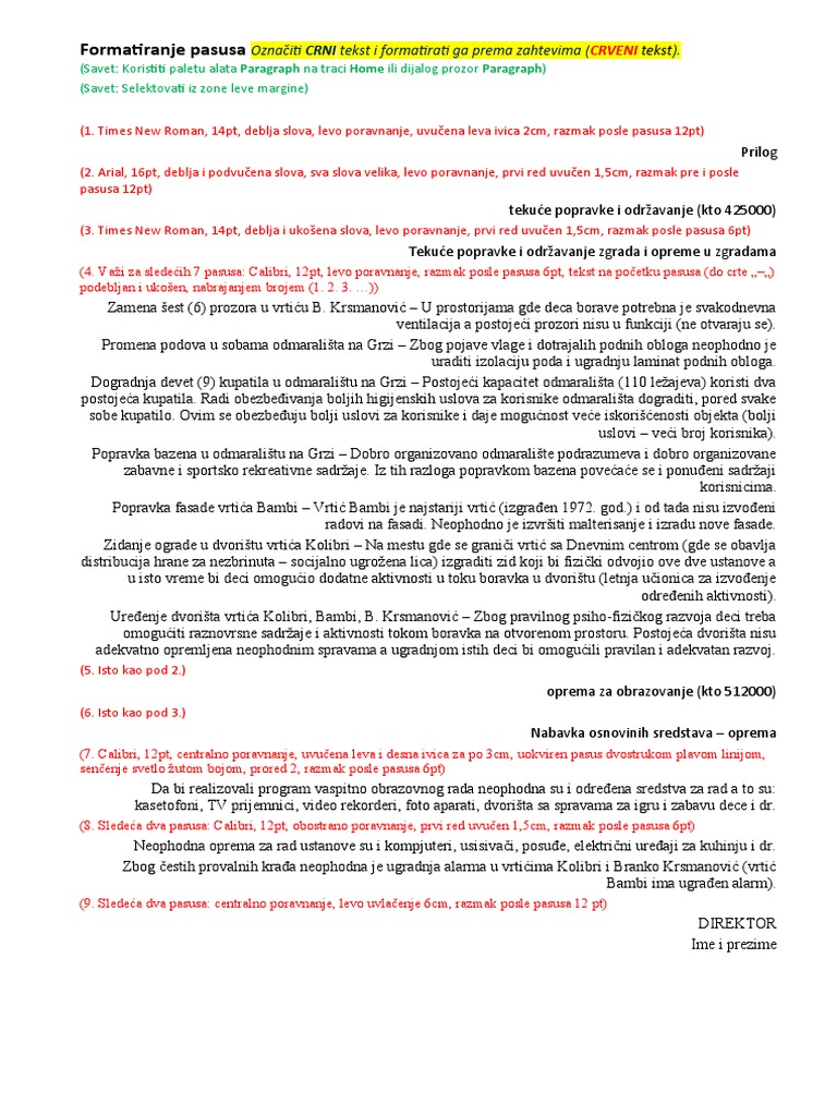 01 Prilog Vrtic Bambi Zadatak | PDF