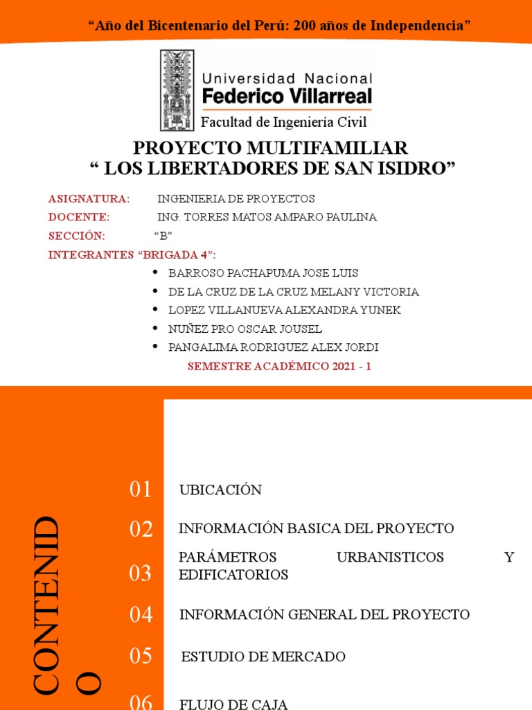 Proyecto Multifamiliar (Los Libertadores de San Isidro) | PDF | Marketing | Lima