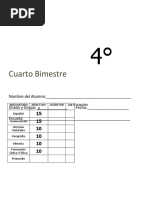 4to Grado - Bimestre 4 | PDF | Nueva españa | México
