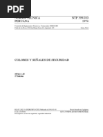 NTP-ISO 3864-4-2016 Senales de Seguridad. Simbolos Graficos y Colores ...