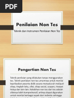 Contoh Instrumen Non-Tes | PDF