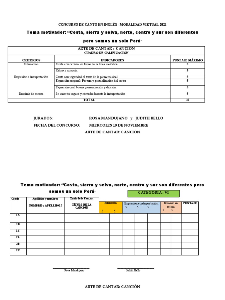 Bases De Canto Pdf Elementos De La Música Teoría Musical