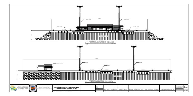 Port Terminal Front Elevation | PDF