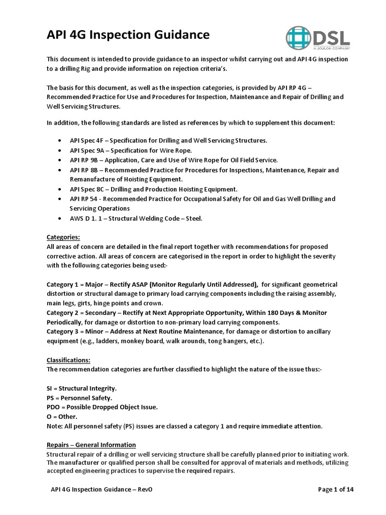 API Inspection Guide | PDF | Corrosion | Nondestructive Testing