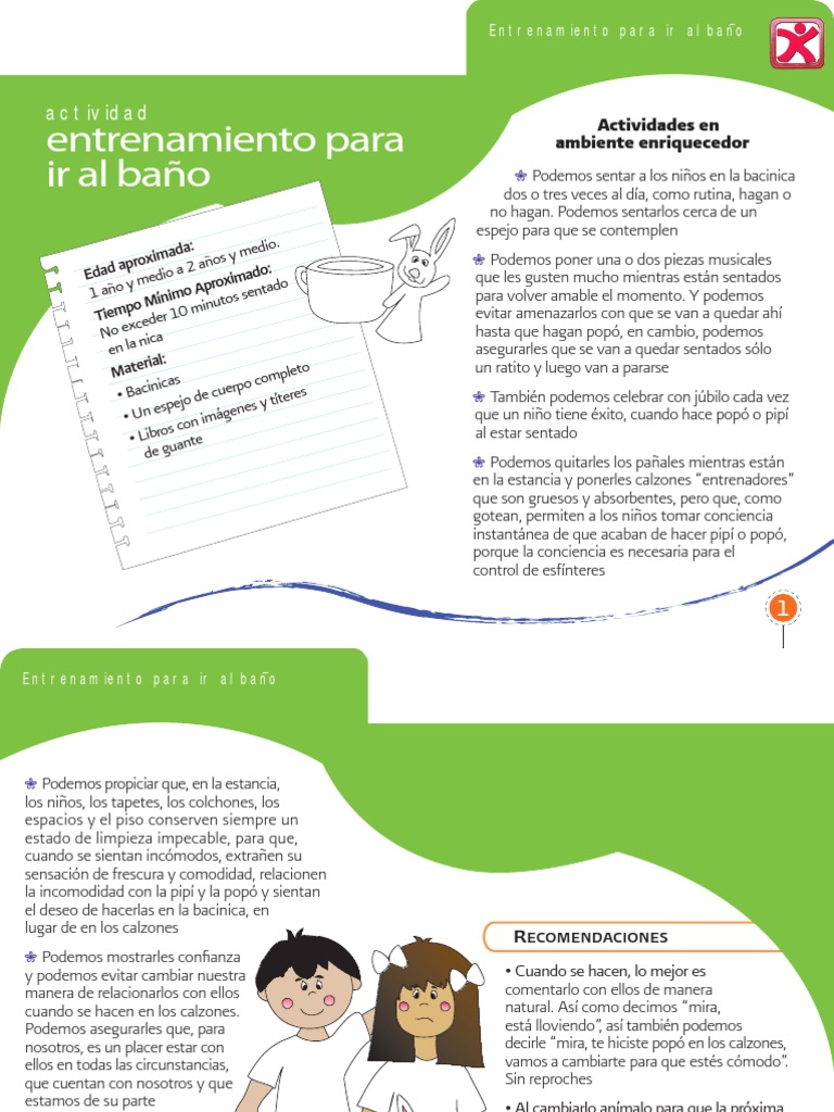 Entrenemiento para Ir Al Baño | PDF | Las emociones | Conceptos ...