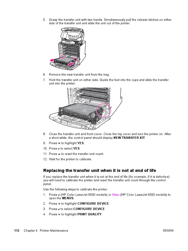 HP Color Laserjet 5550 Output | PDF | Printer (Computing) | Menu