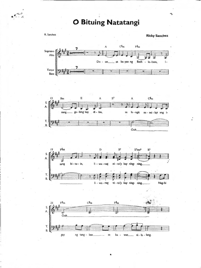 O Bituing Natatangi Ricky Sanchez PDF Free | PDF