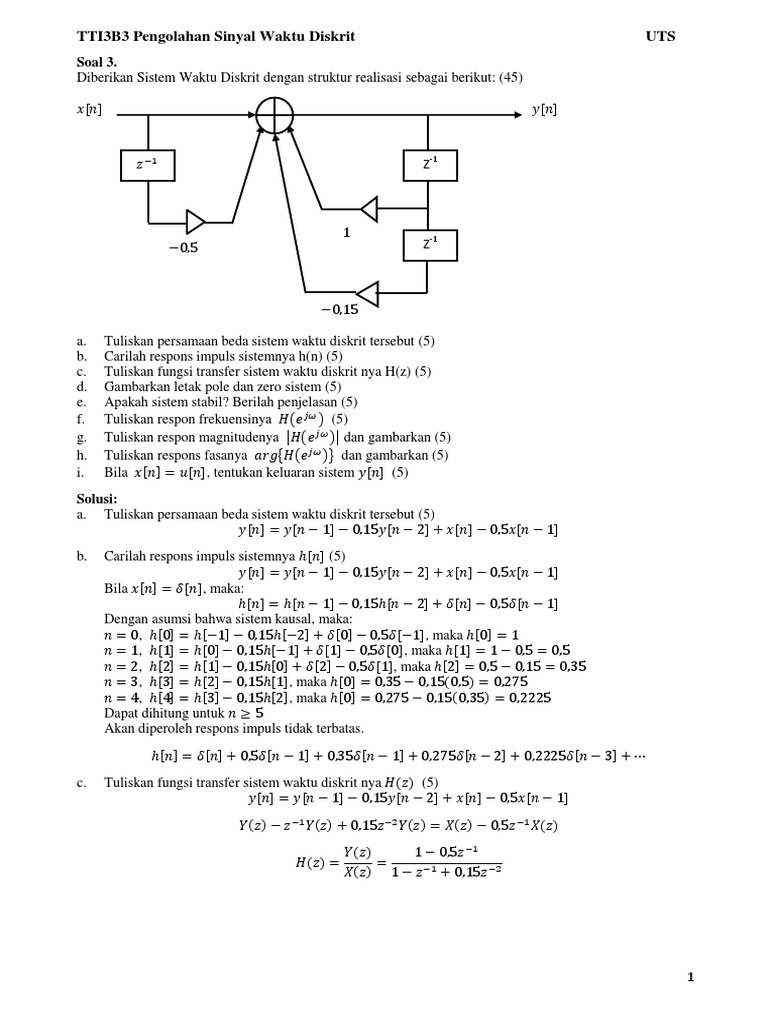 UTS PSWD No 3 041120 Solusi | PDF
