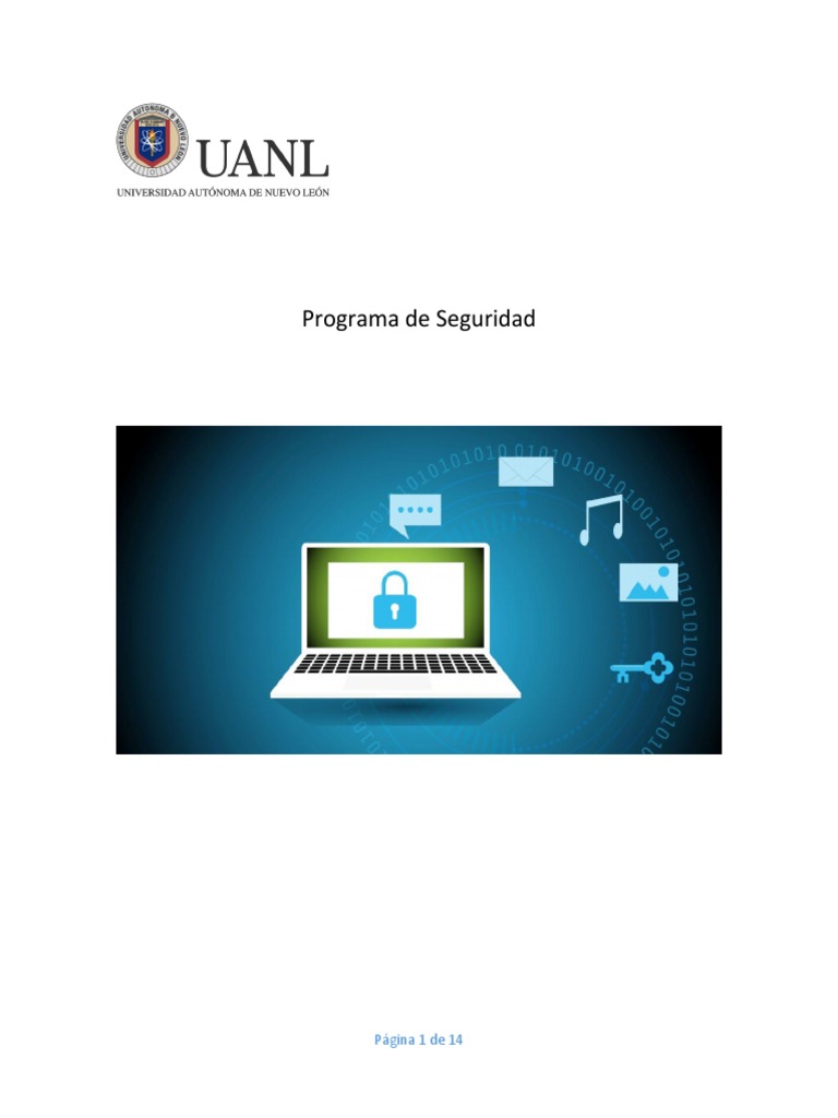 Programa de Seguridad | PDF | Computación en la nube | Informática