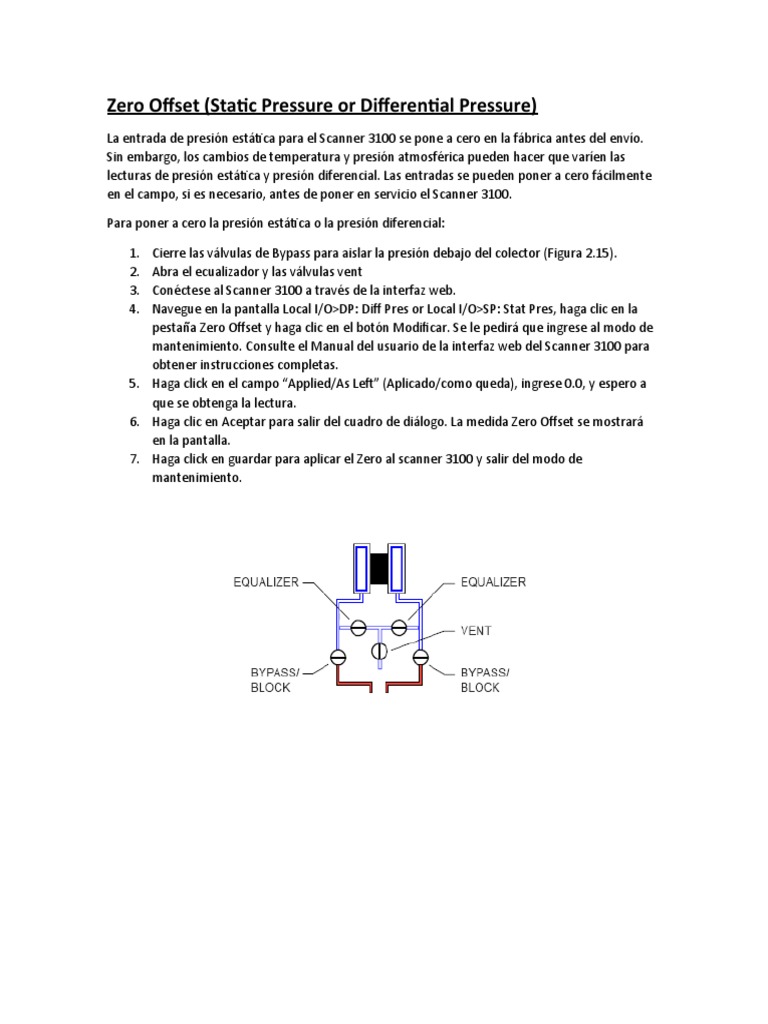Calibracion Scanner 3100 EFM CAMERON | PDF | Calibración | Aplicación web