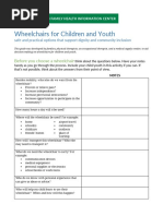 Modified Interest Checklist PDF | PDF