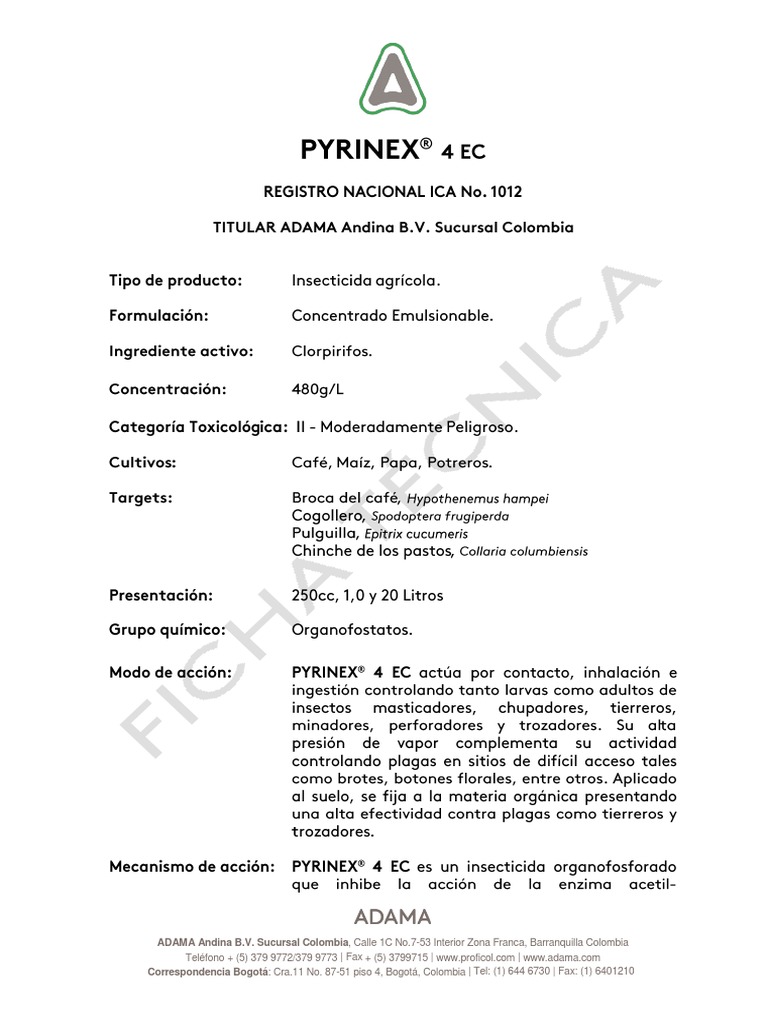 FT PYRINEX 4 EC - tcm104-57790 | PDF