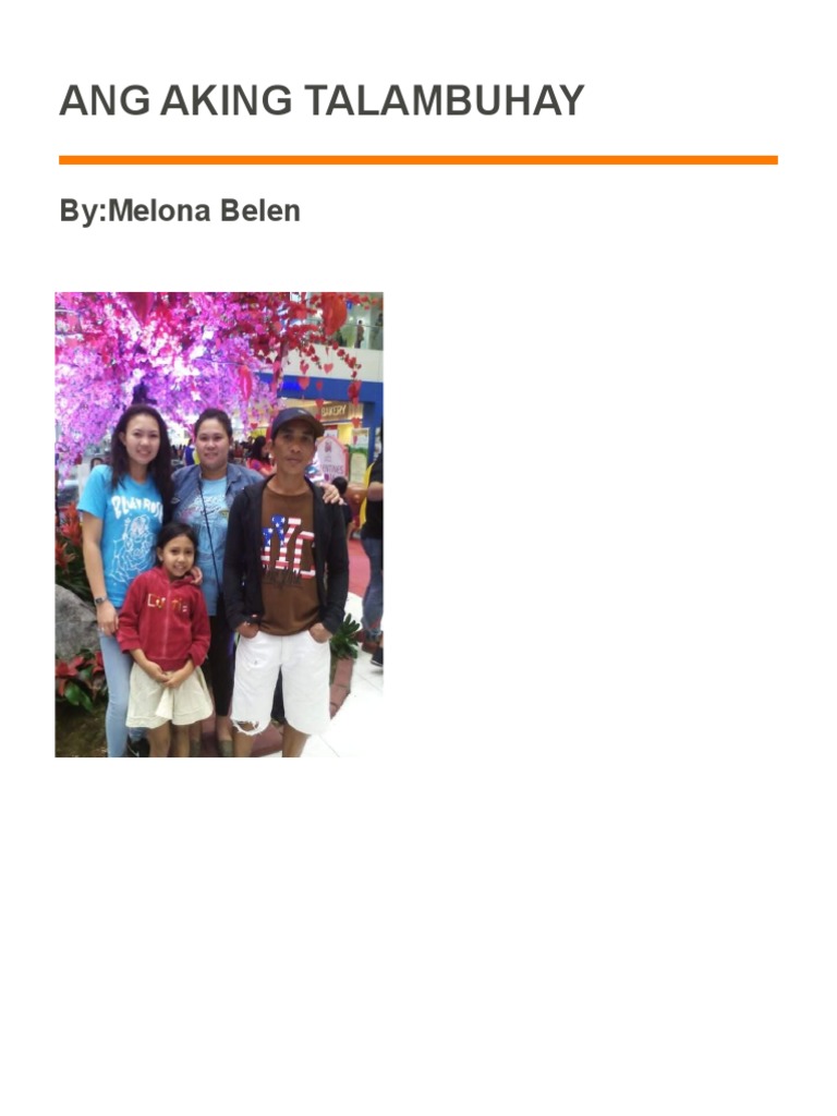 Talambuhay Example Talambuhay | PDF