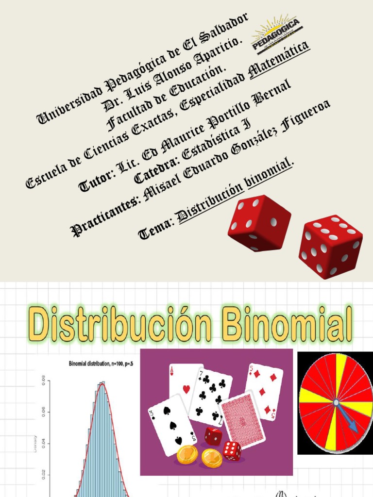 Probabilidad Binomial | PDF | Distribución de probabilidad | Métodos ...