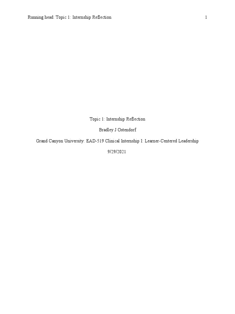 Weekly Assignment 1 c4w1 | Download Free PDF | Mentorship | Leadership