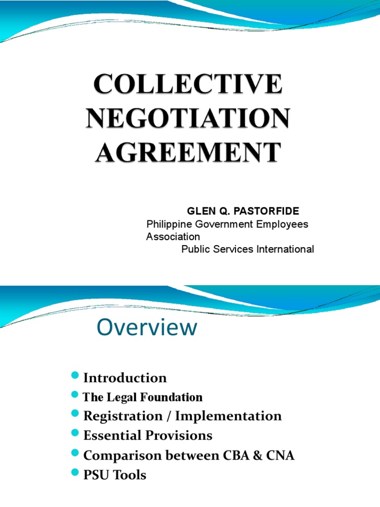 Collective Negotiation for Gov't Employees | PDF | Collective ...