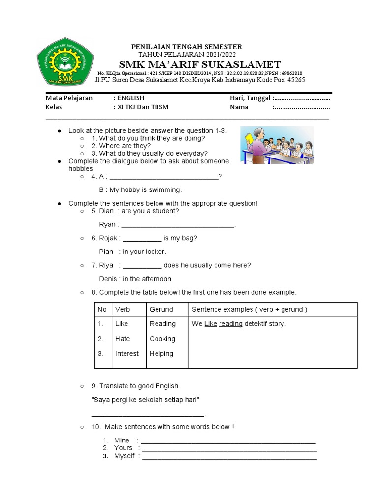 PTS English XI | PDF