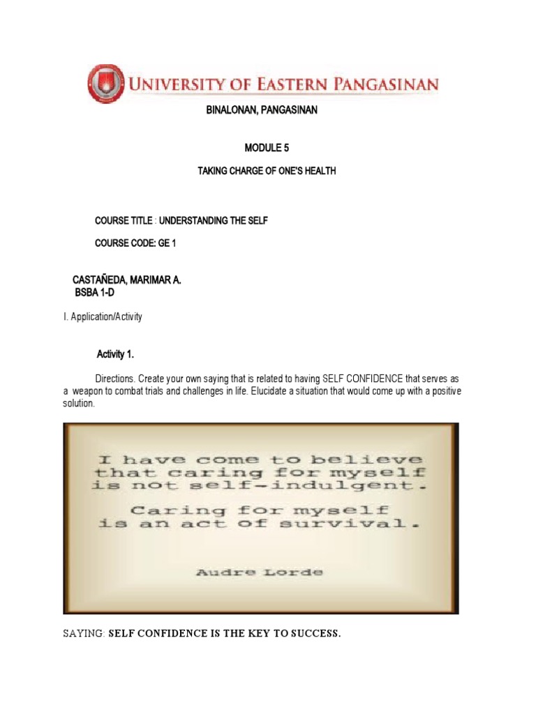 Module 5 Activities | Download Free PDF | Stress (Biology ...