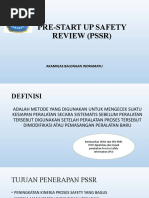 PSSR Checklist for Chemical Facilities | PDF | Valve | Pipe (Fluid ...