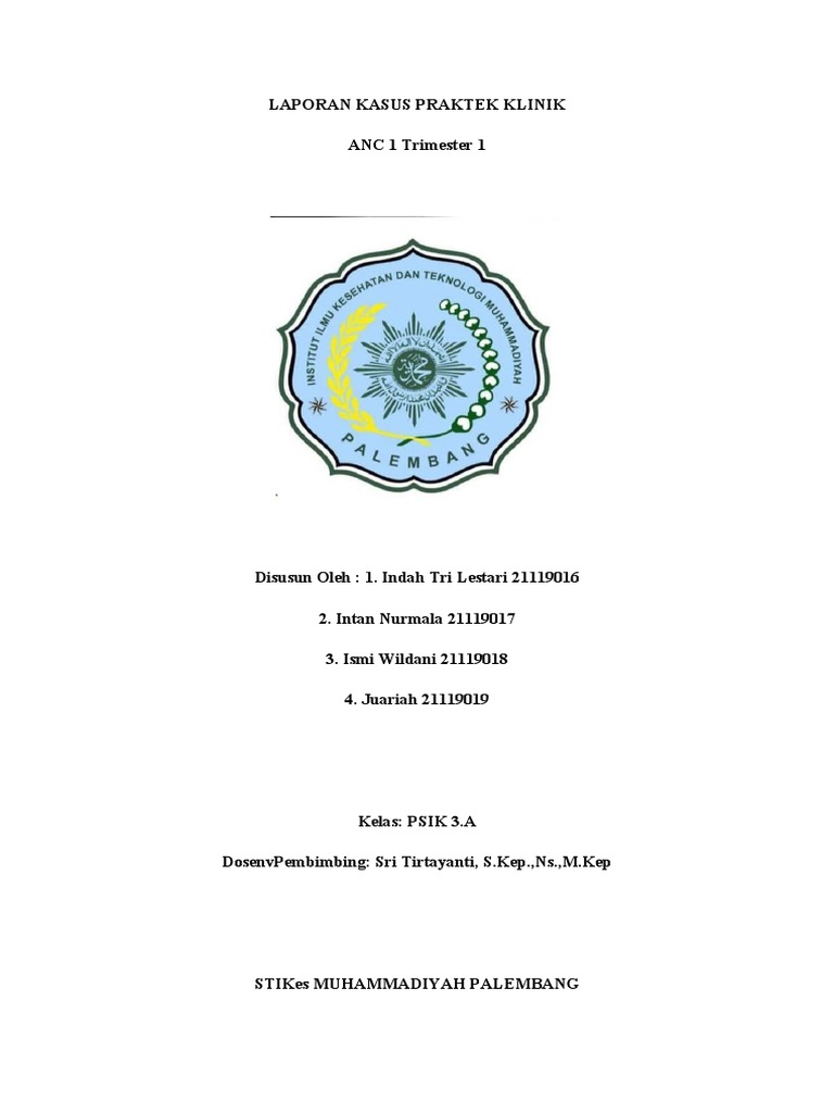 Format LP Klmpok 1 Trimester 1 Anc | PDF