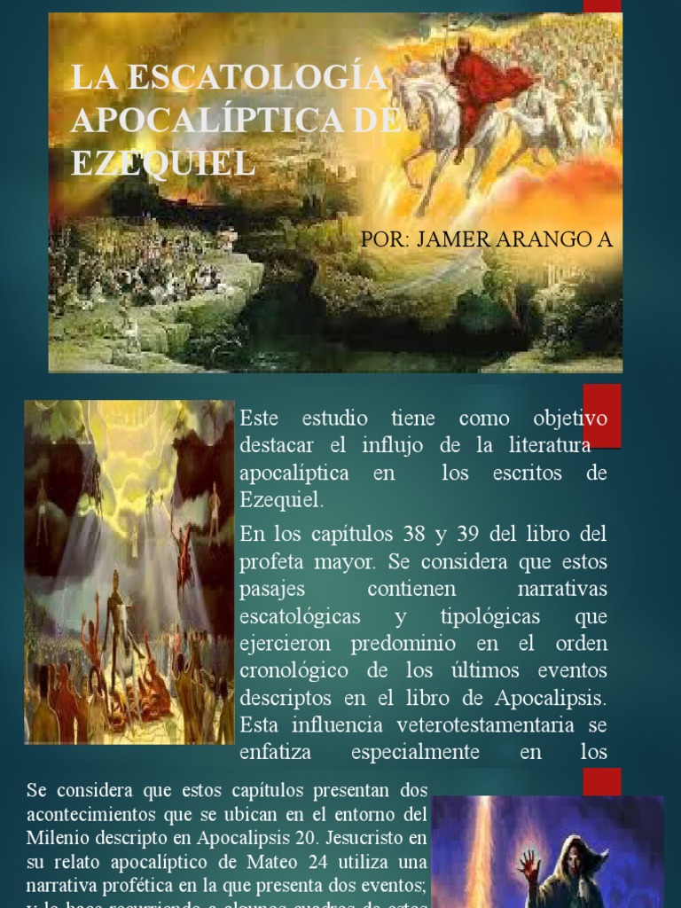 La Escatología Apocalíptica de Ezequiel | PDF | Creencia religiosa y doctrina